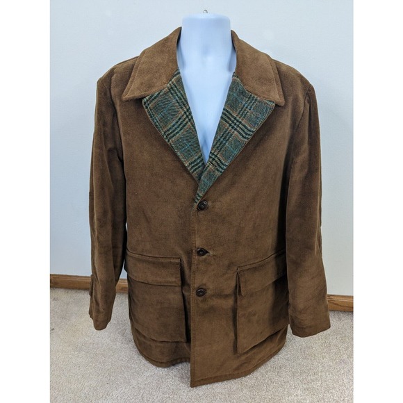 Sportswear | Jackets & Coats | Vtg 7s Western Sportswear Brown Corduroy ...